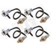 Ruiya 4Pcs Upstream + Downstream For 2003-2005 Chevrolet Avalanche 1500 ...