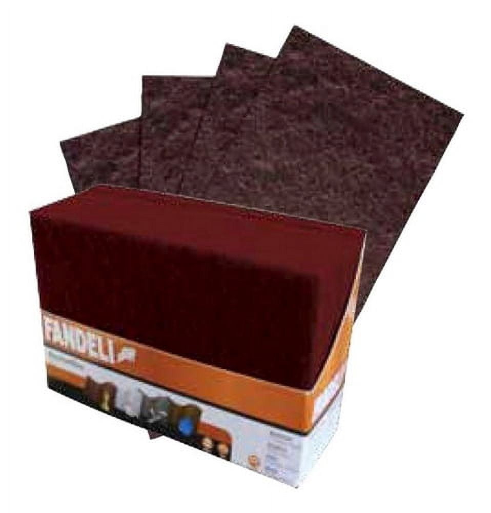 Almohadilla de Fibra Fandeli 1502 Marrón Grano Fino 6x9x1/4 | Bodega ...