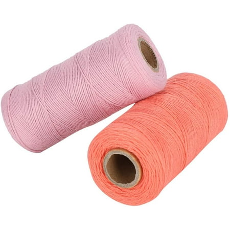 2 Roll Embroidery Machine Thread, Pink Watermelon Red Embroidery ...