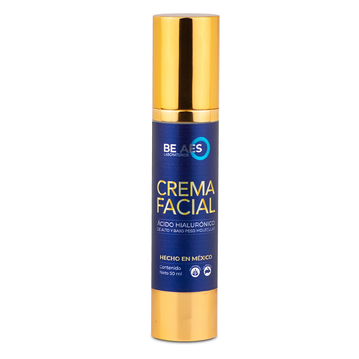 Crema facial BE AES colágeno y ácido hialurónico piel firme | Walmart ...