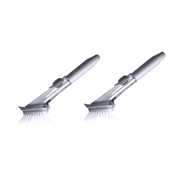 Qtmnekly 2Pcs Dish Brush Dish Scrubber Kitchen Dish Scrub Brush with ...