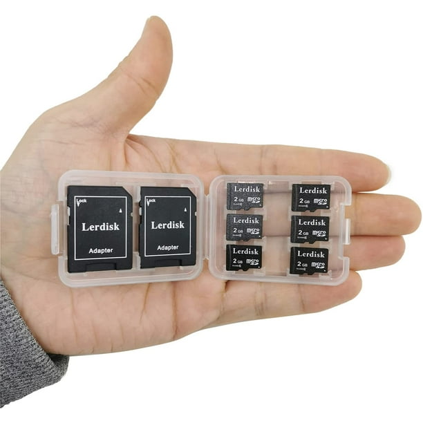 Lerdisk Factory Wholesale 6-Pack Micro SD Card 2GB Class 6 MicroSD with ...