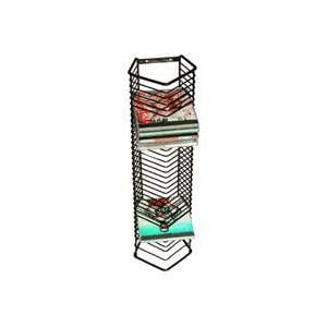 Atlantic Onyx DVD Storage Rack Tower (28 DVDs, 28 BluRays), Black ...