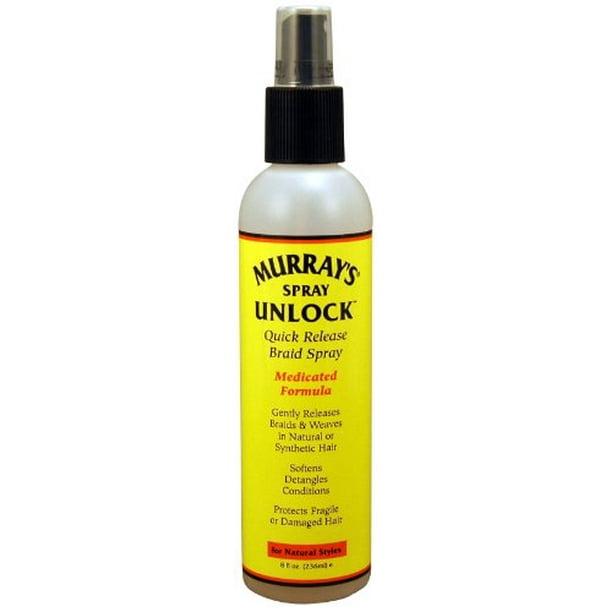 Murrays Unlock Spray Quick Release Braid Spray 8 Oz - Walmart.com ...