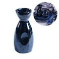 Sake Bottle Set Pot Japanese Porcelain Blue Cup Traditional Saki ...