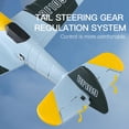 RC Plane 3Channel BF-109 Airplane Toys 2.4GHZ 6-Axis Gyro Plane With 2 ...