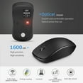 Suproot Wireless Mouse Full Size Ambidextrous Curve Design, Precise ...