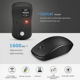 Suproot Wireless Mouse Full Size Ambidextrous Curve Design, Precise ...