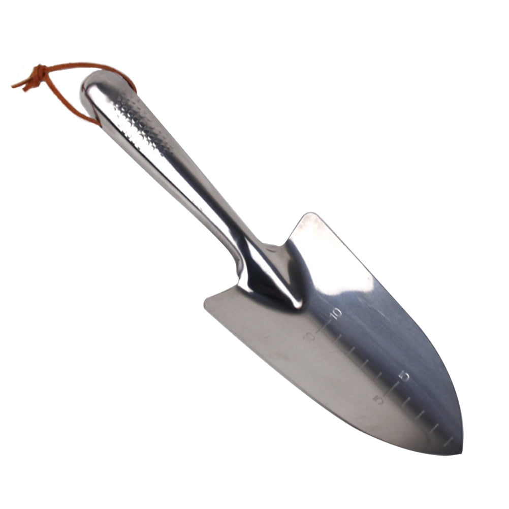 Etereauty Shovel Hand Steel Spade Garden Held Gardening Small Stainless ...