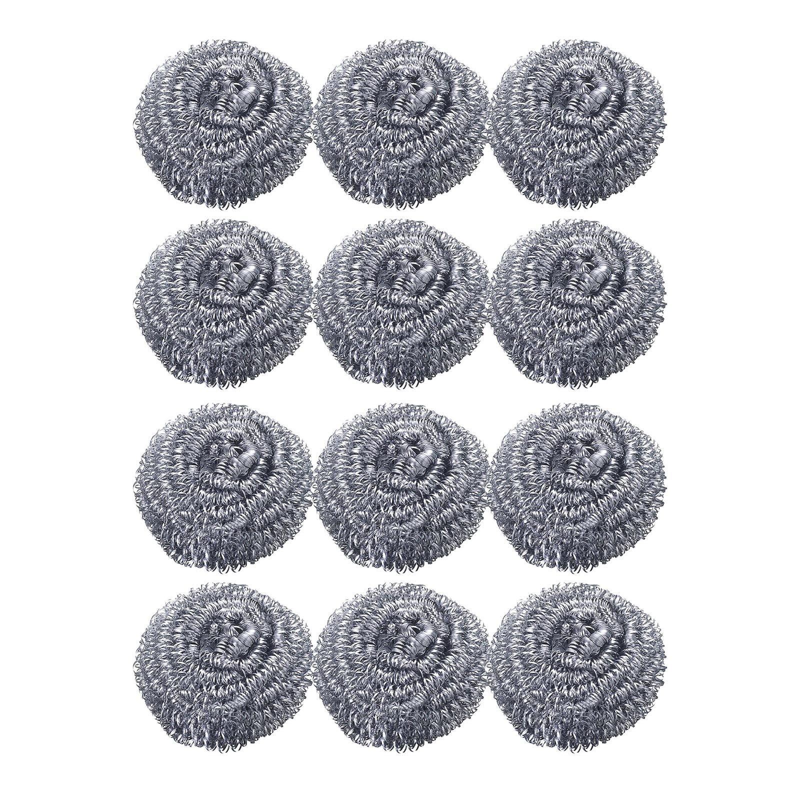 Click here for Piwvid 12 Pack Steel Wool Scrubber  Kitchen Scrubb... prices