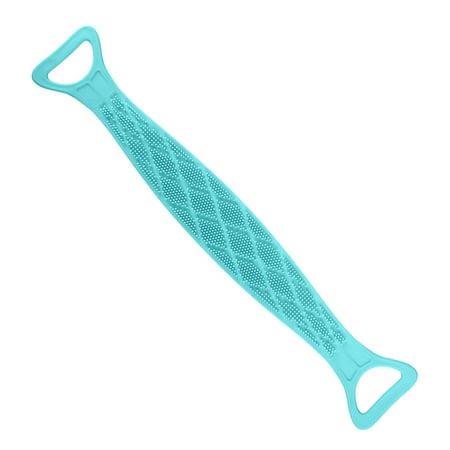 Silicone Brush Towel Back Rubbing Body bath scrubber; Massage Scrubber ...