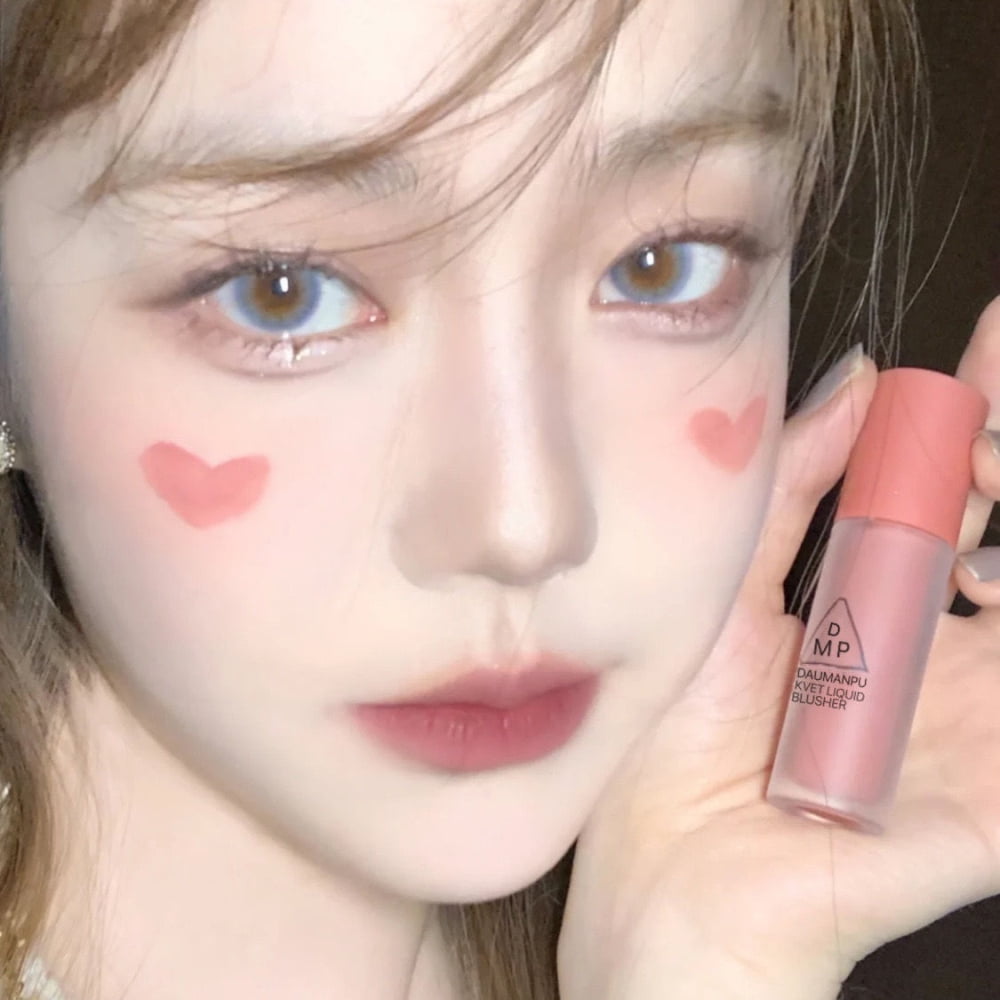 Buy She Lanlove Vienna Rose Matte Velvet Blush Milk Tea Blush Pallete