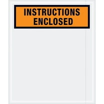 Tape Logic "Clear Face" Document Envelopes 12" x 15" Clear 500/Case ...