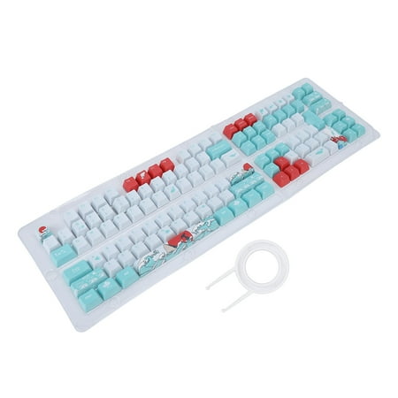 Keyboard Keycaps, 123 Keys PBT Keycap OEM Height For 68 Keys Keyboard ...