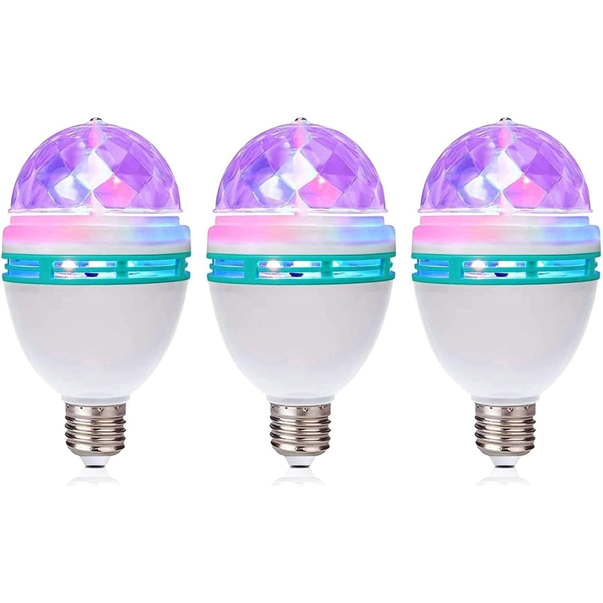 Click here for Ghsdfbb E26 Disco Light Bulb Rotating Rgb Party Li... prices