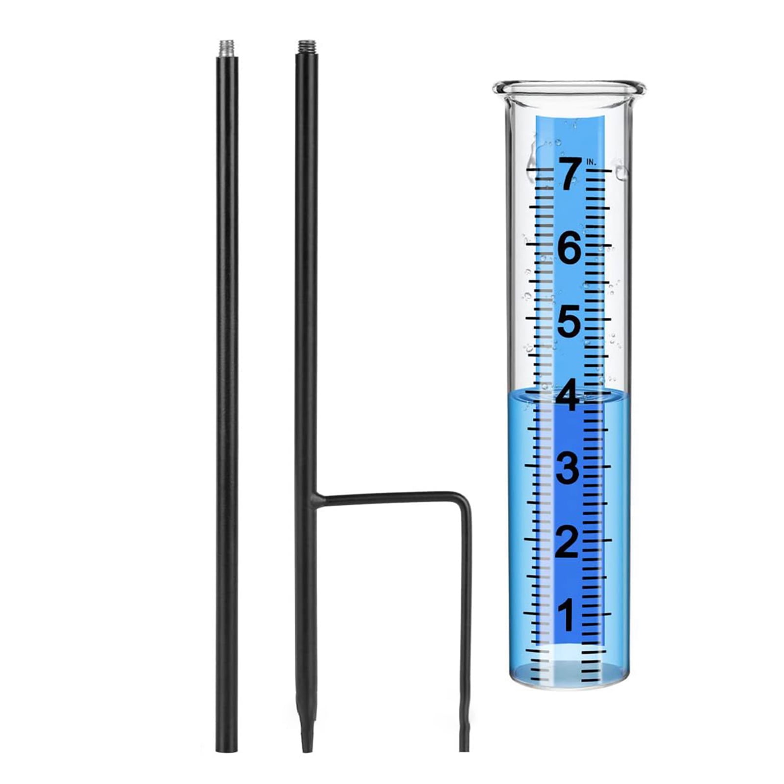 Hesroicy Convenient Rain Gauge - High Precision, Clear Scale, Easy-to ...
