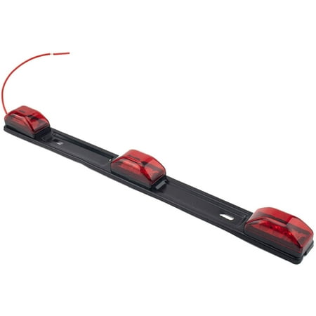 ID Bar Marker Light 3 Light 9 LED ID Light Bar and Trailer Lights ...