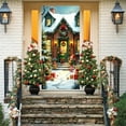 Christmas Decorations for Door under $5! CQCYD Christmas Door Cover ...