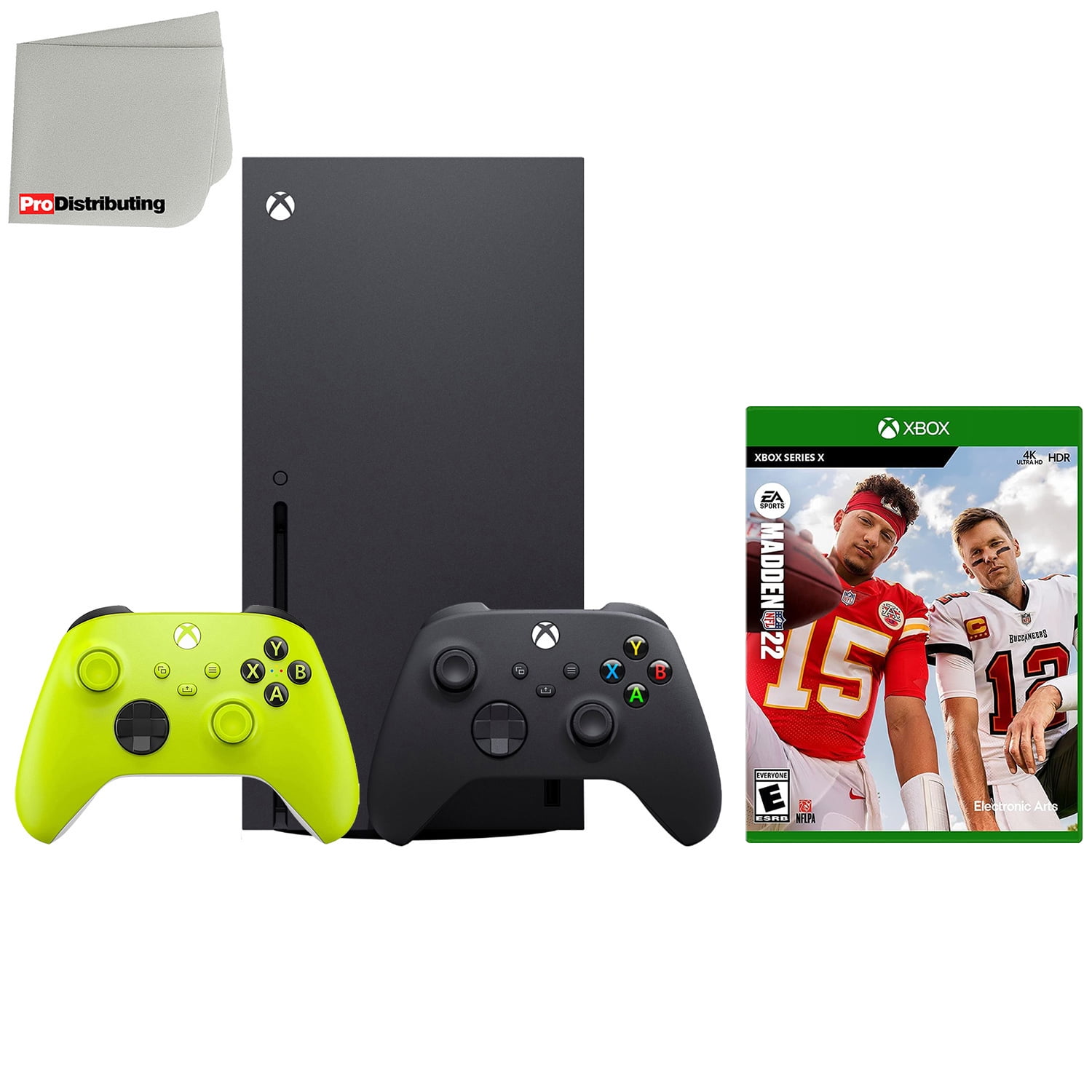 Microsoft Xbox Series X 1TB Console with Extra Yellow Controller and ...