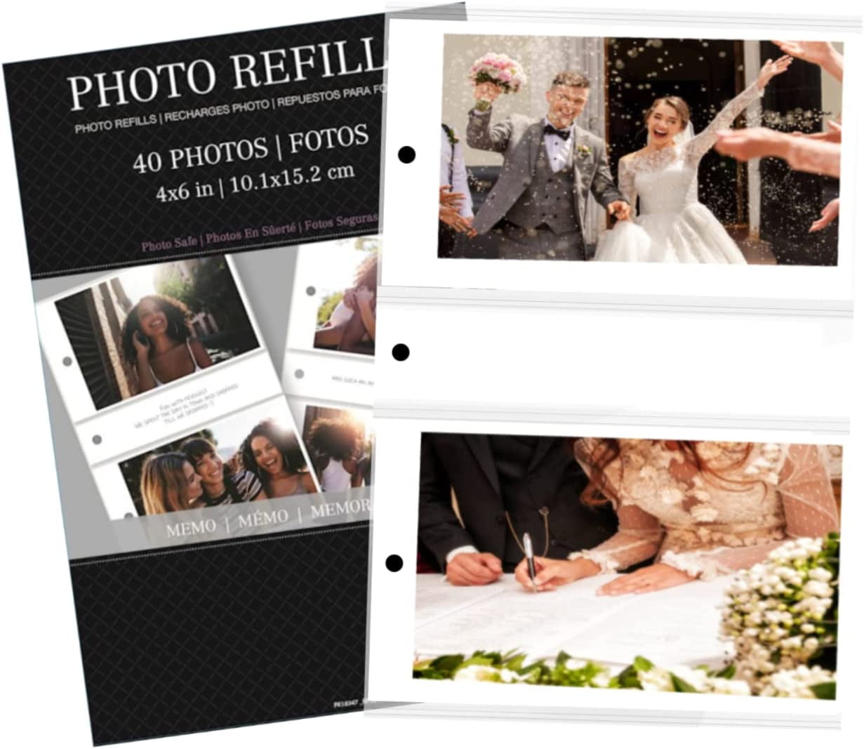 2UP REFILL SHEET W/MEMO, 10 PK Pinnacle black - Walmart.com