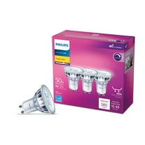 Philips Smart Wi-Fi Connected LED 50-Watt GU10 Light Bulb, Color ...