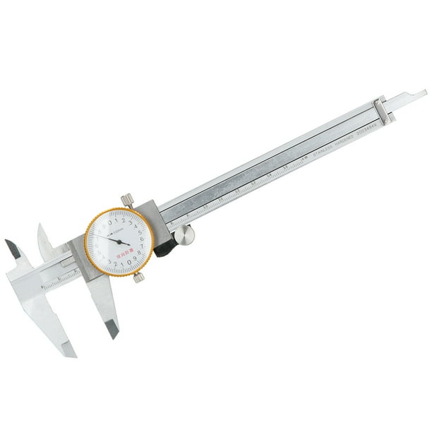 Dial Caliper,Dial Caliper Vernier 0.02 Stainless Steel Dial Caliper ...