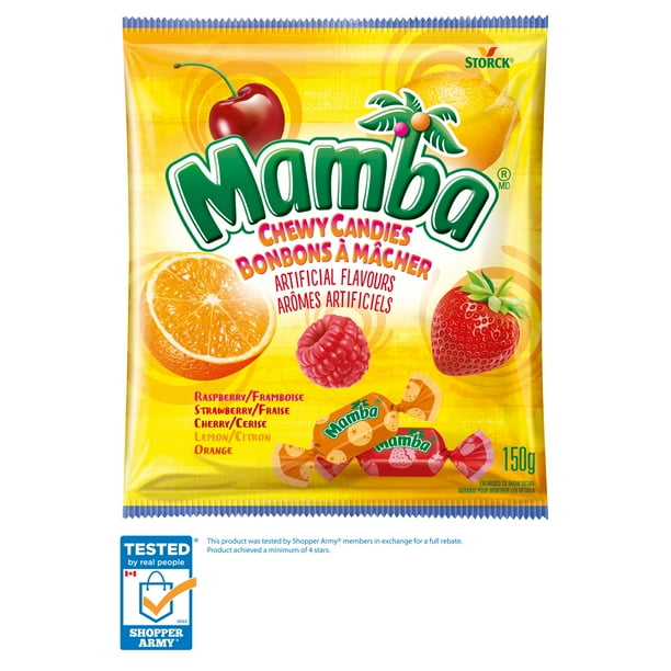 Mamba Chewy Candies, 150g - Walmart.ca