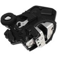 Door Lock Actuator - Rear Right Passenger Side, Black, Interchange Part ...