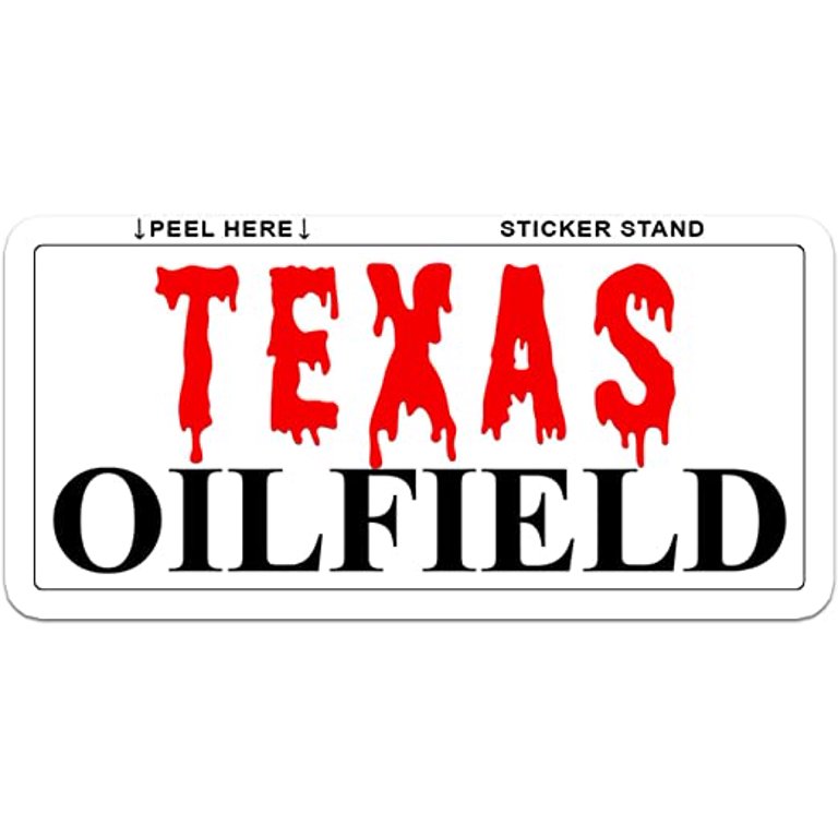 Hard Hat Stickers Oilfield