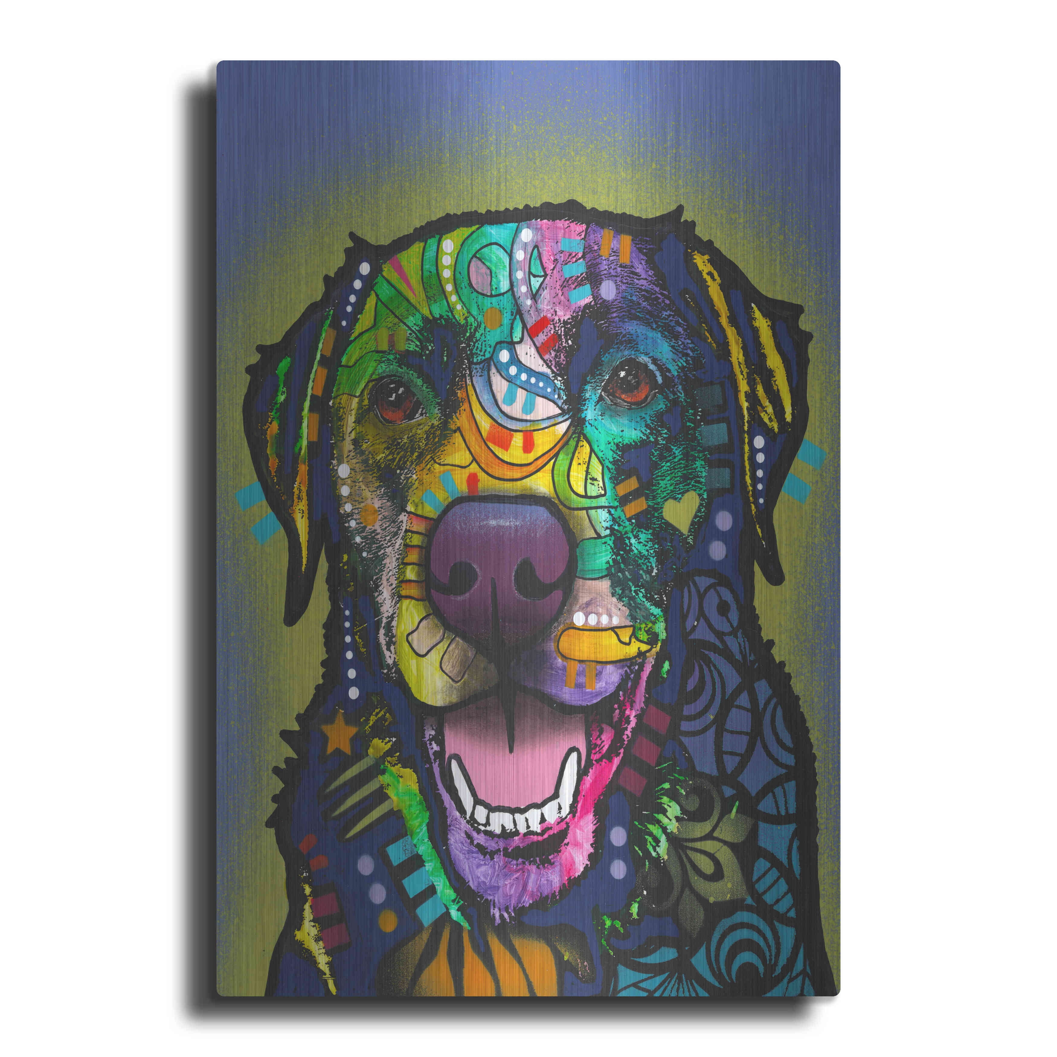 Luxe Metal Art 'Trust' by Dean Russo, Metal Wall Art, 24"x36" - Walmart.com