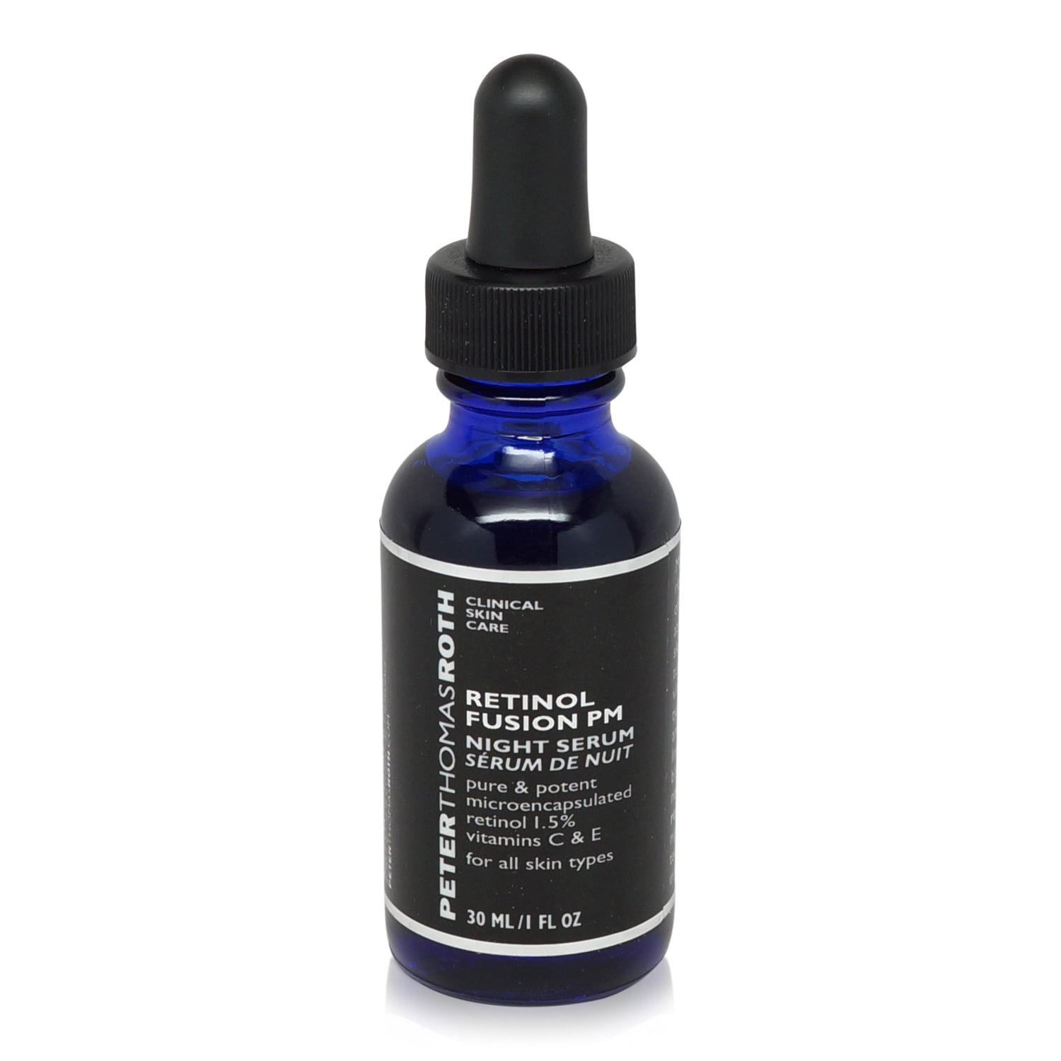 Peter Thomas Roth Retinol Fusion PM Night Serum, Hydrating Retinol ...