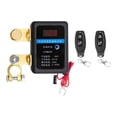 Agiufgs Remote Battery Disconnect, Magnetic Relay with Automatic Power ...