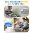 120 Count Automatic Cat Litter Box Liners Bags Compatible with ...