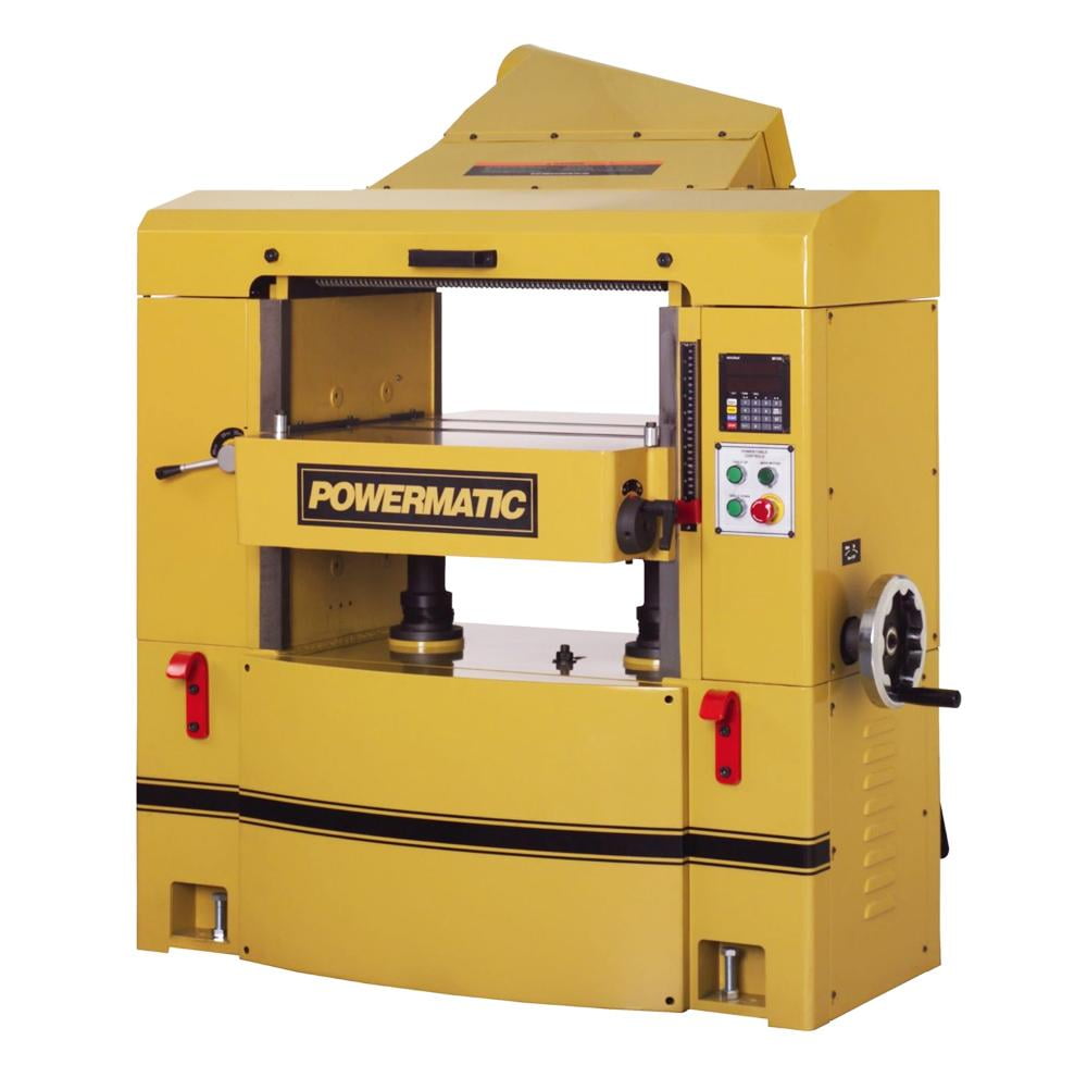 Powermatic WP2510 15-Hp 230/460V 25" Planer w/ Solid Steel Helical ...