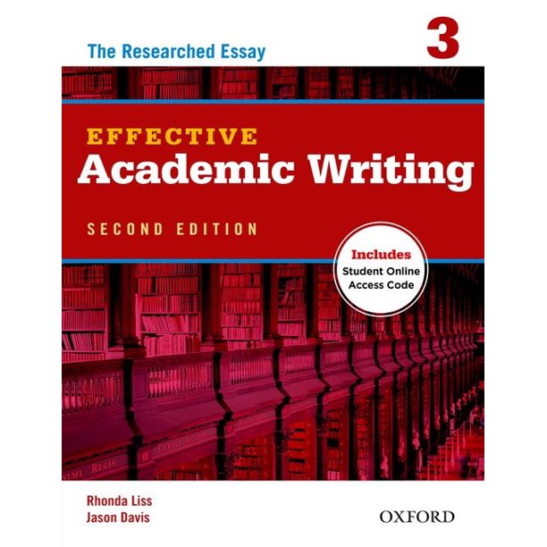 Effective Academic Writing 2e Student Book 3 (Paperback) - Walmart.com