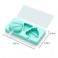 Animal Ice Cream Silicone Mold with Lid & Sticks, 2-Pack DIY Popsicle ...
