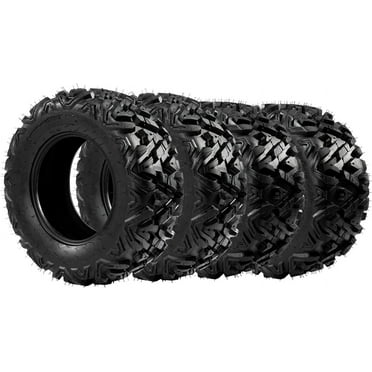 SunF A033 All-Terrain ATV UTV Tires 25x8-12 & 25x10-12, 6 PR, Non ...
