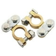 2Pcs 12V Battery Terminals Connectors Leisure Clamps Car Van Caravan ...