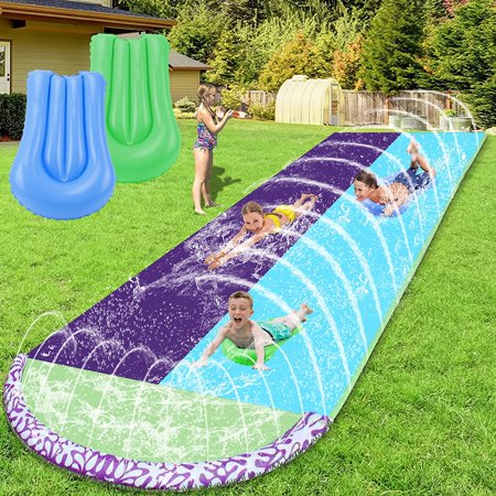 IYEFENG Slip and Slide, 15.7 FT Water Slide for Kids Adults, Slip n ...