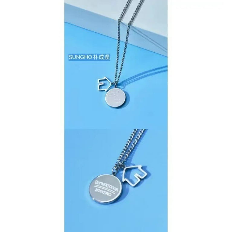 Kpop Idol BOYNEXTDOOR 1st Anniversary Necklaces SUNGHO RIWOO Kpop Idol BOYNEXTDOOR 1st Anniversary Necklaces SUNGHO RIWOO