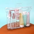11 Pcs Travel Refillable Bottle Set, Portable Silicone Containers for ...