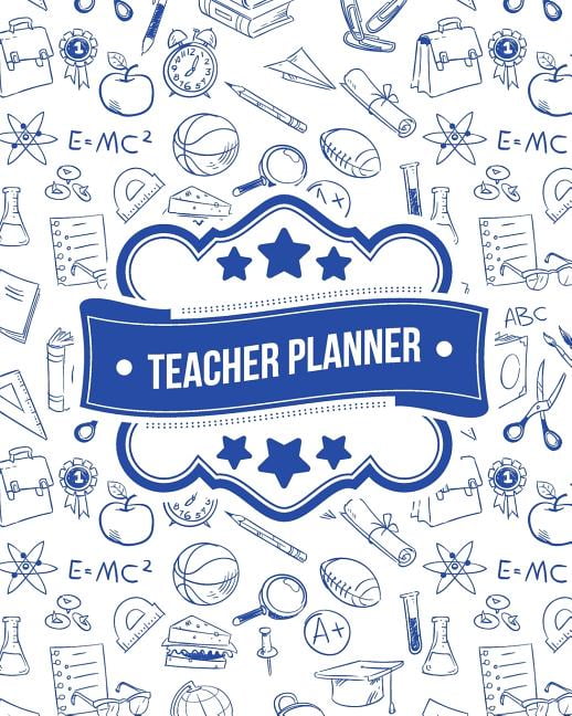 Teacher Planner: Back To School Doodle Pattern + BONUS Student ...