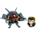 U.C.C. Distributing Overwatch D.VA Carbon Fiber with Meka Figurine ...