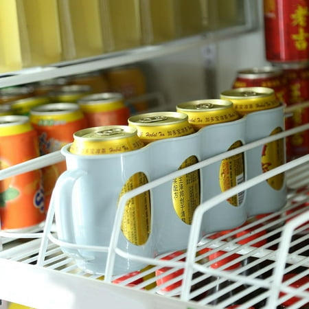 Yilovego 4 Rack Space Saving Drink Bottle Holder Beer Soda Can Storage ...