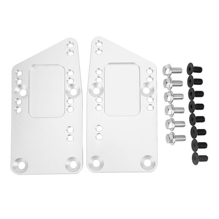 551628, Rustproof Professional Engine Swap Bracket Silver Engine Mount ...
