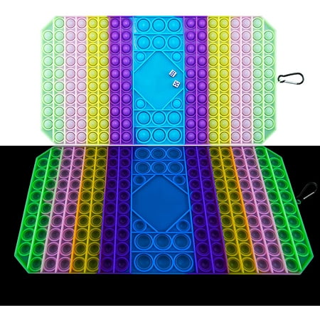 Luminous Fidget Toys Game Pop Giant It for Kids Big Dual Player Jumbo ...