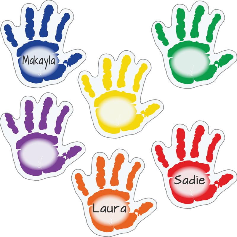 Student Name Handprint Magnets - Walmart.com