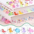 XIBUFE 2026 New Luminous Mini Resin Animals to Hide 120 Pcs Tiny Resin ...