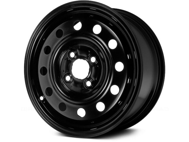 Steel Wheel - Black - 14 x 5 Inch - 12 Hole - 4 Lug - Compatible with ...