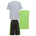 Boys Minecraft Creepers 3-Piece Outfit: T-Shirt, Tank Top, Shorts Set ...